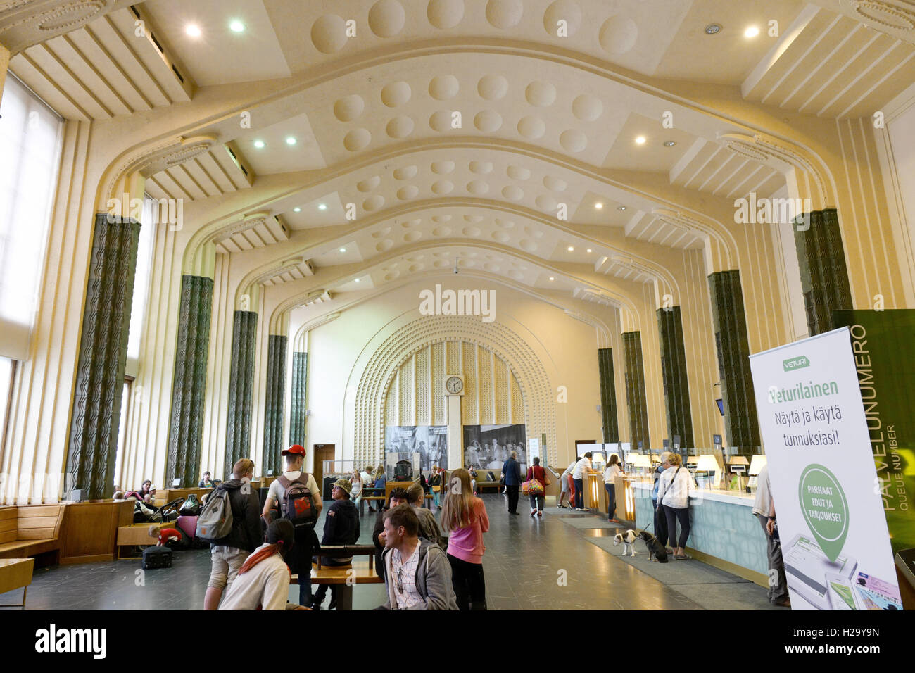 Helsinki central station interior hi-res stock photography and images ...