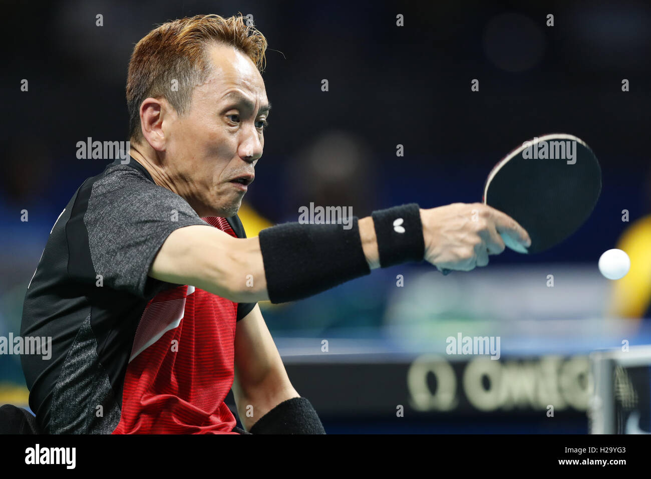 Rio de Janeiro, Brazil. 9th Sep, 2016. Shinichi Yoshida (JPN) Table ...