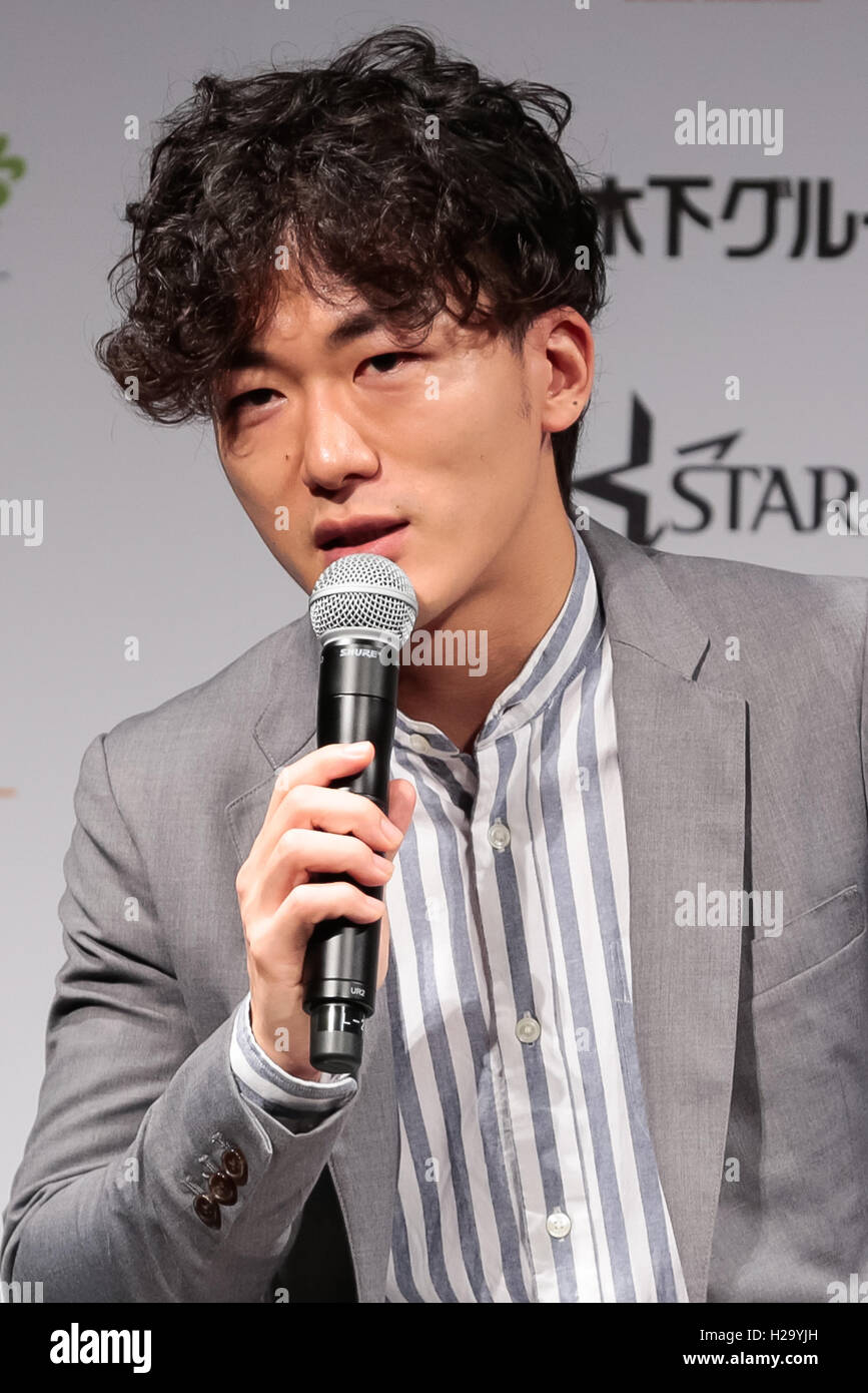 Japanese screenwriter and film director Daigo Matsui speaks during a ...