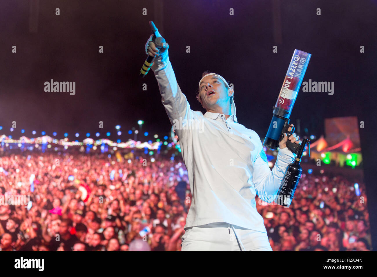 Las Vegas, Nevada, USA. 25th Sep, 2016. DIPLO (THOMAS PENTZ) of Major ...