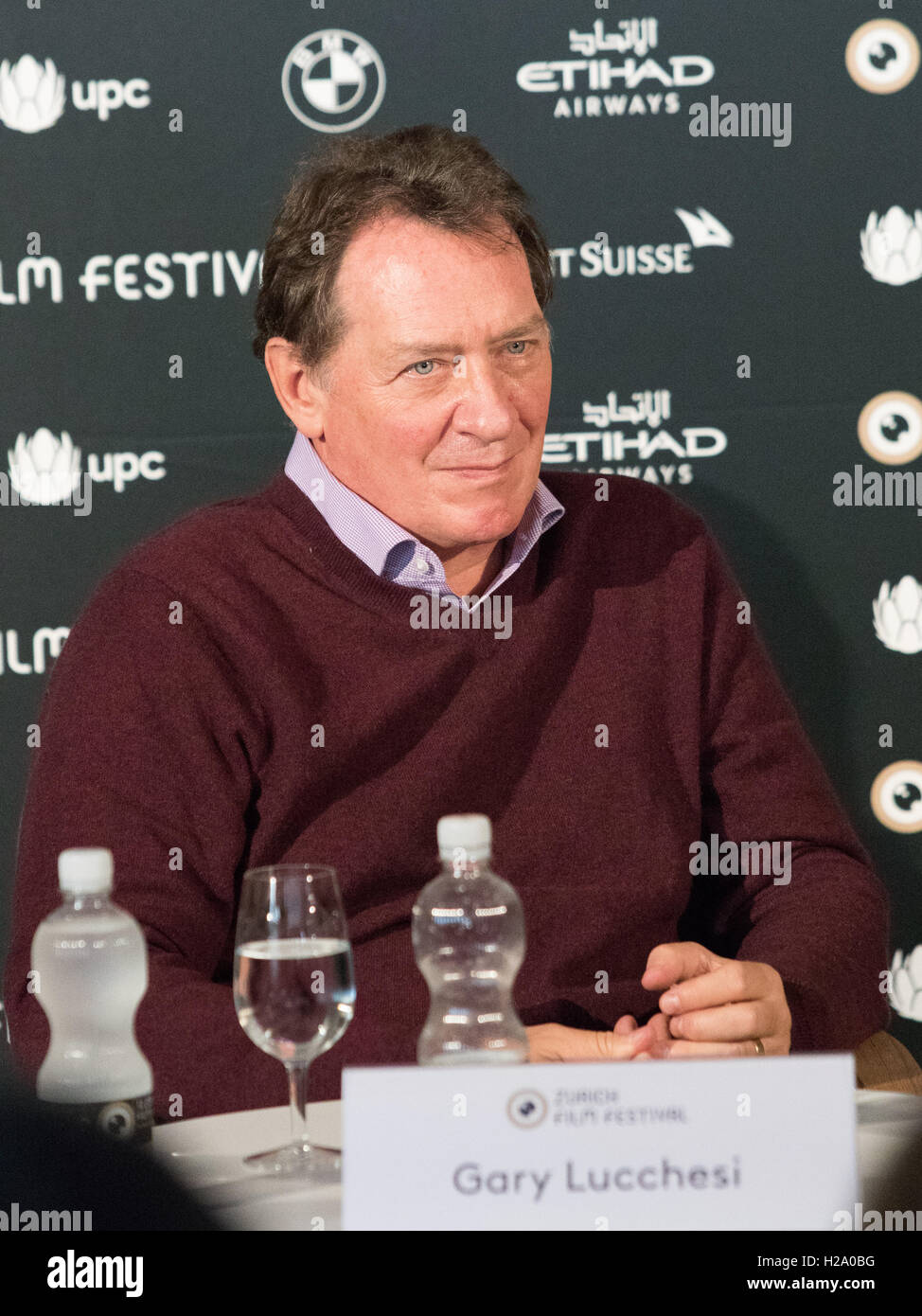Zurich, Switzerland. 25th September 2016. Film productor Gary Lucchesi ...