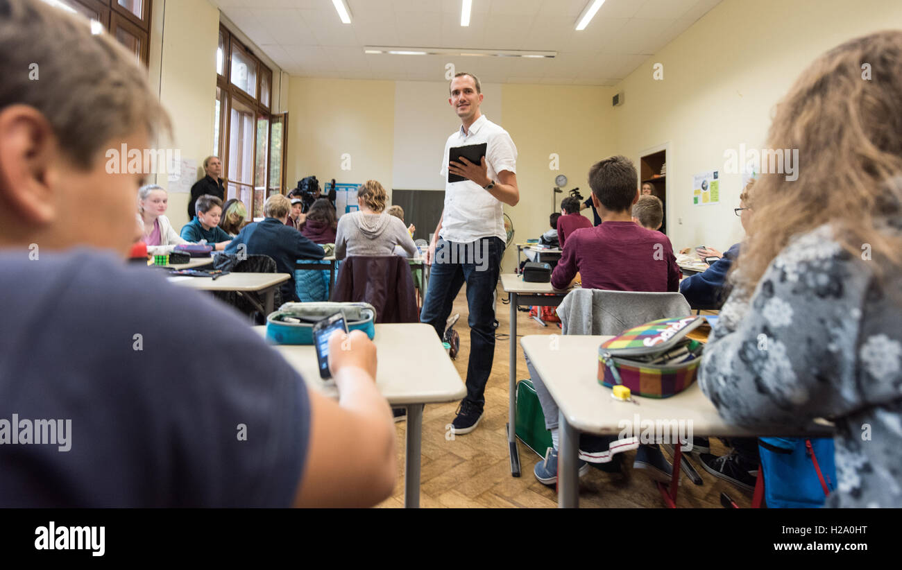 Gymnasium germany teacher hi-res stock photography and images - Alamy