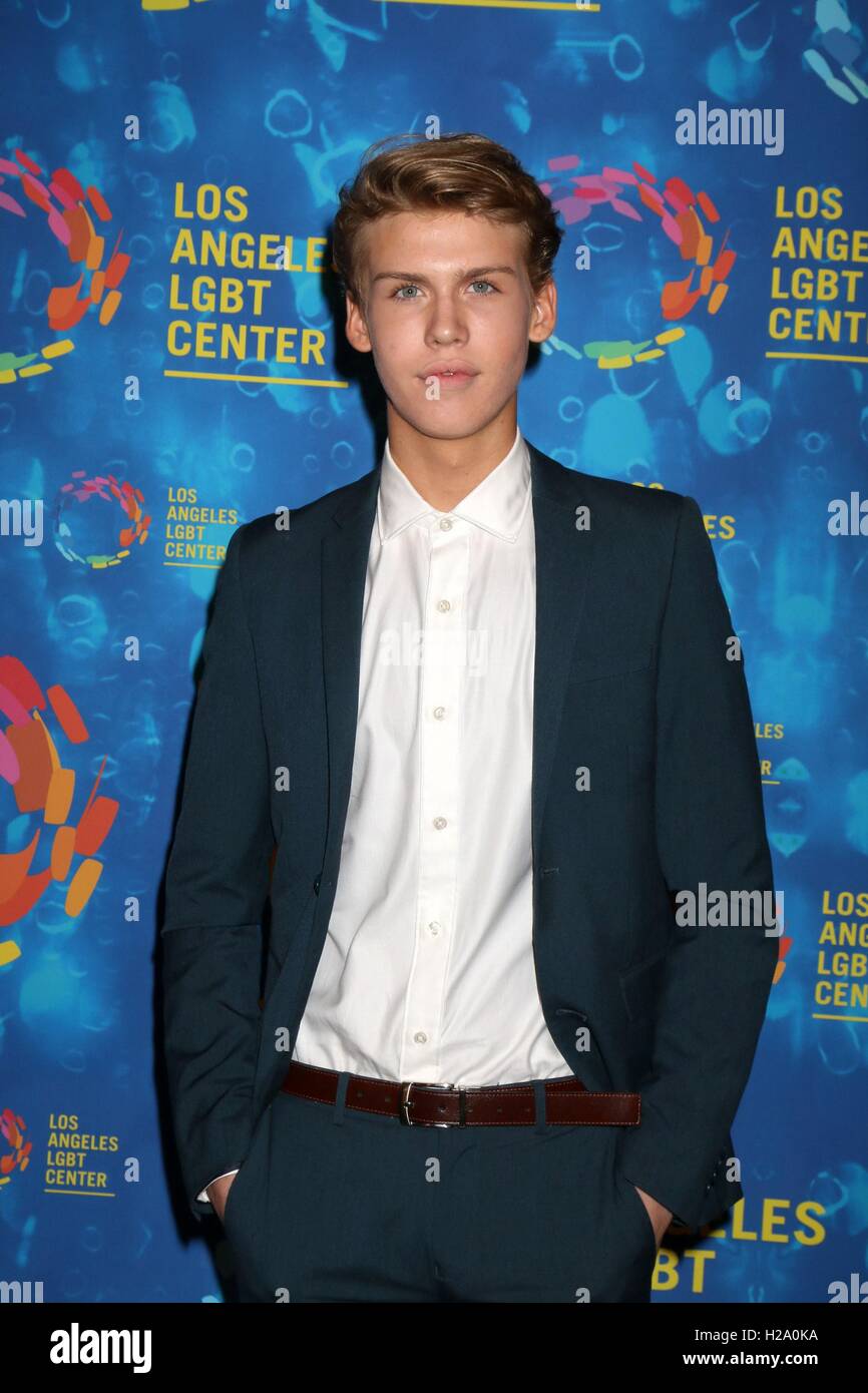 Aidan Alexander at arrivals for LGBT Center 47th Anniversary Gala ...