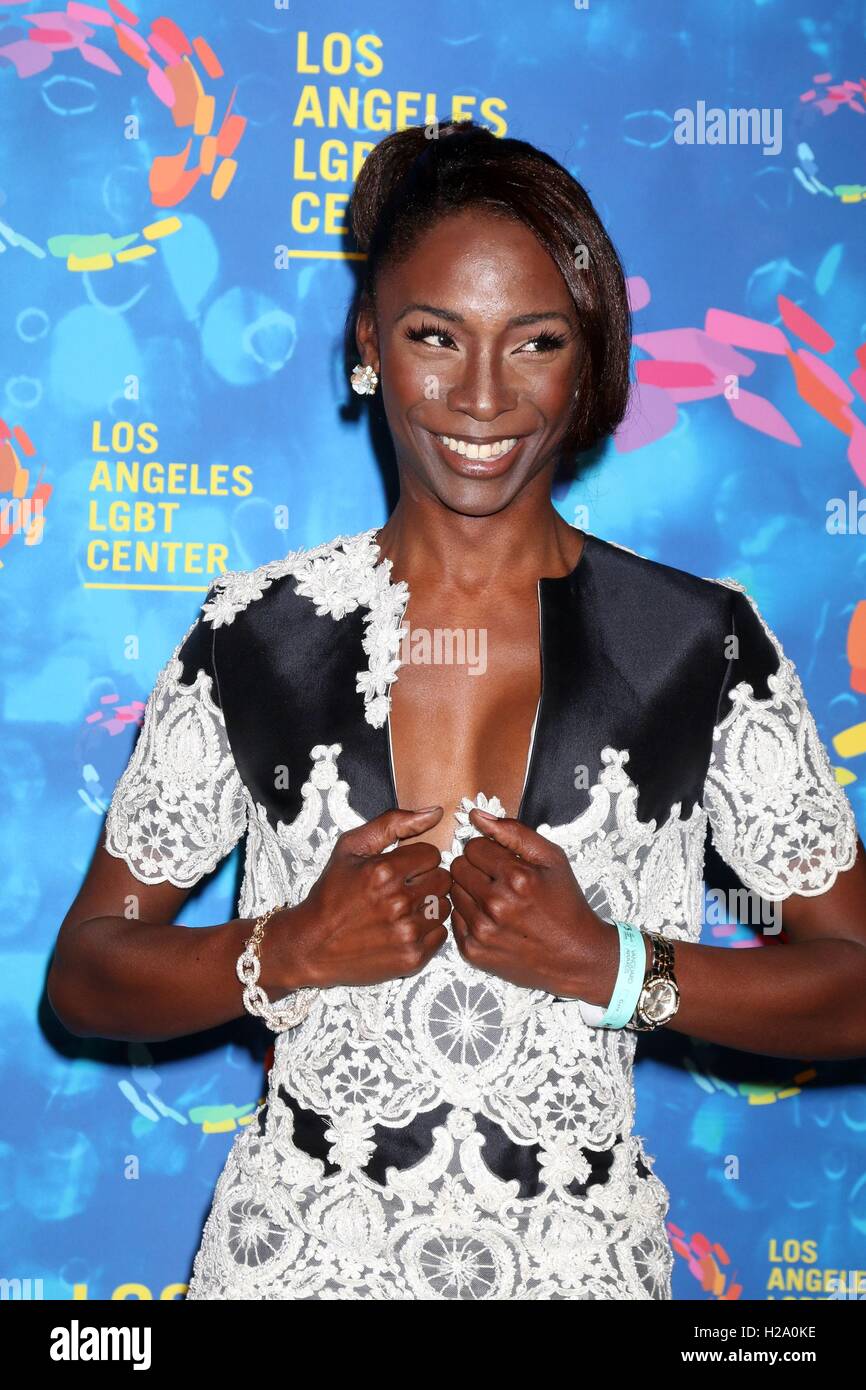Angelica Ross at arrivals for LGBT Center 47th Anniversary Gala ...