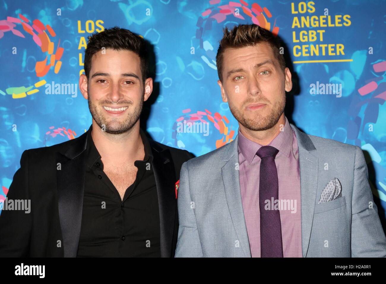 West Hollywood, CA. 24th Sep, 2016. Michael Turchin, Lance Bass at ...
