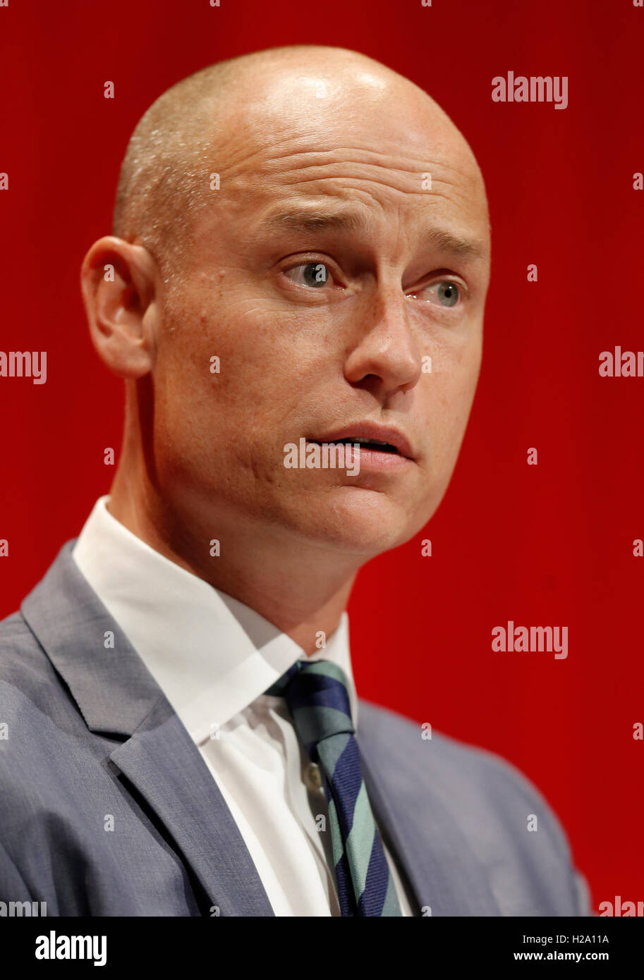 Liverpool, UK. 26th Sep, 2016. Stephen Kinnock Mp Labour Party Labour ...