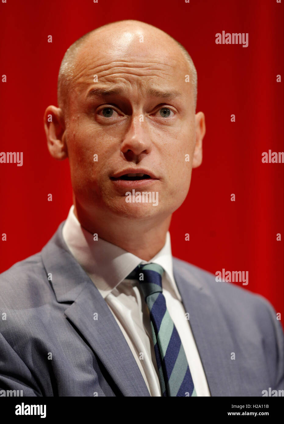 Liverpool, UK. 26th Sep, 2016. Stephen Kinnock Mp Labour Party Labour ...