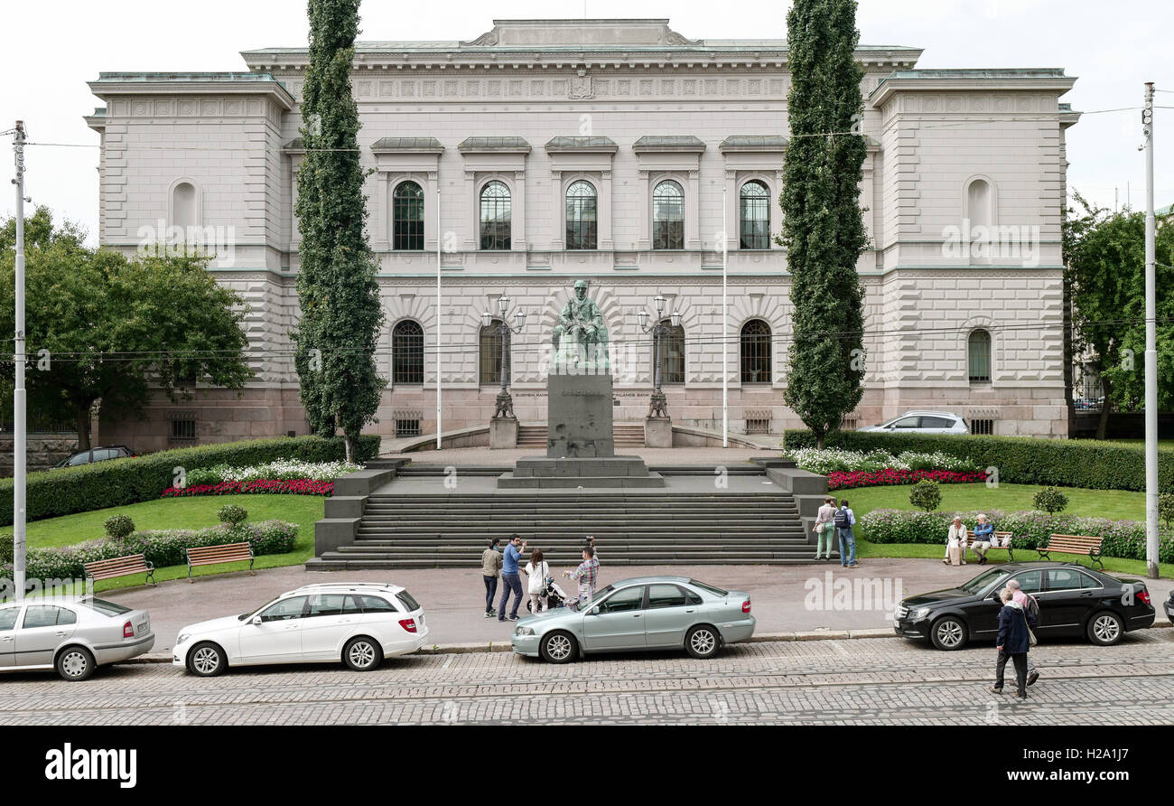 Suomen Pankki, the Bank of Finland in Helsinki, Finland 06 August 2016 ...