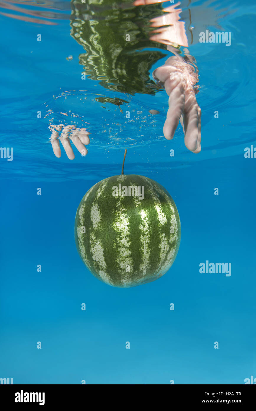 Underwater watermelon hi-res stock photography and images - Alamy