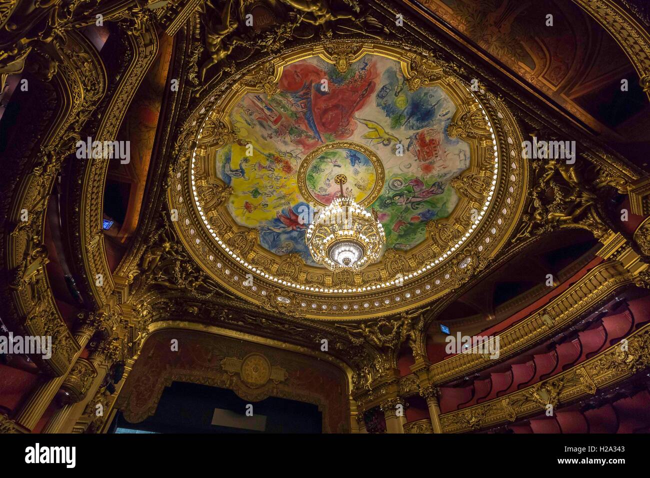 Paris, France. 3rd Sep, 2016. The Palais Garnier is a 1,979-seat opera ...