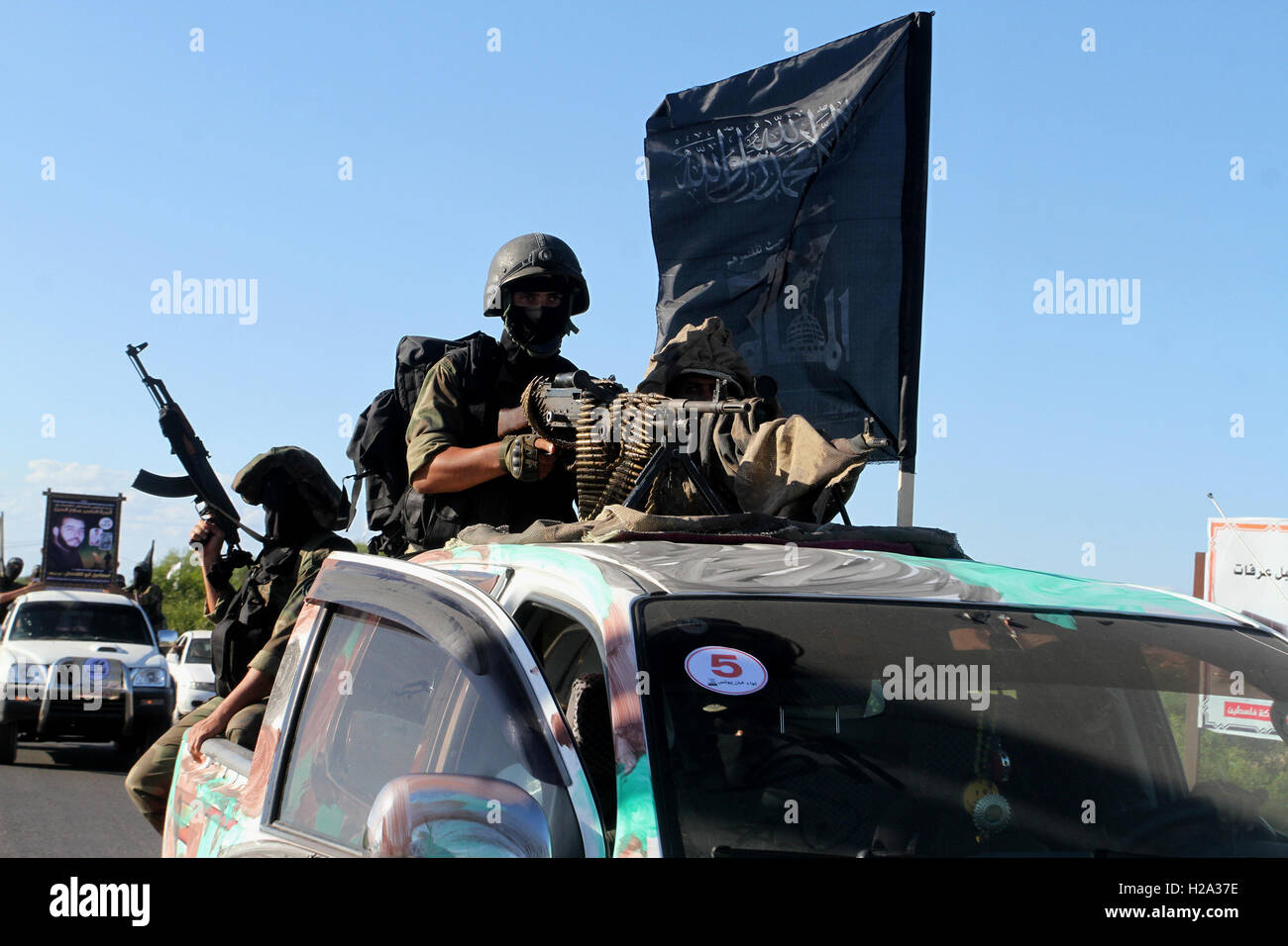 Rafah, Gaza Strip, Palestinian Territory. 26th Sep, 2016. Palestinian ...
