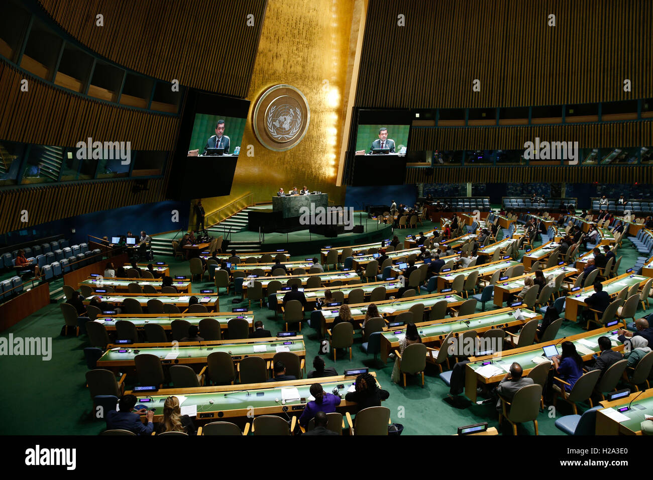 United Nations. 26th Sep, 2016. Photo taken on Sept. 26, 2016, shows ...