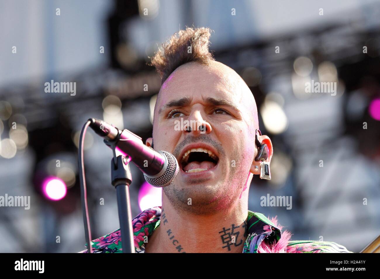 Las Vegas, NV, USA. 24th Sep, 2016. Cole Whittle of DNCE in attendance ...