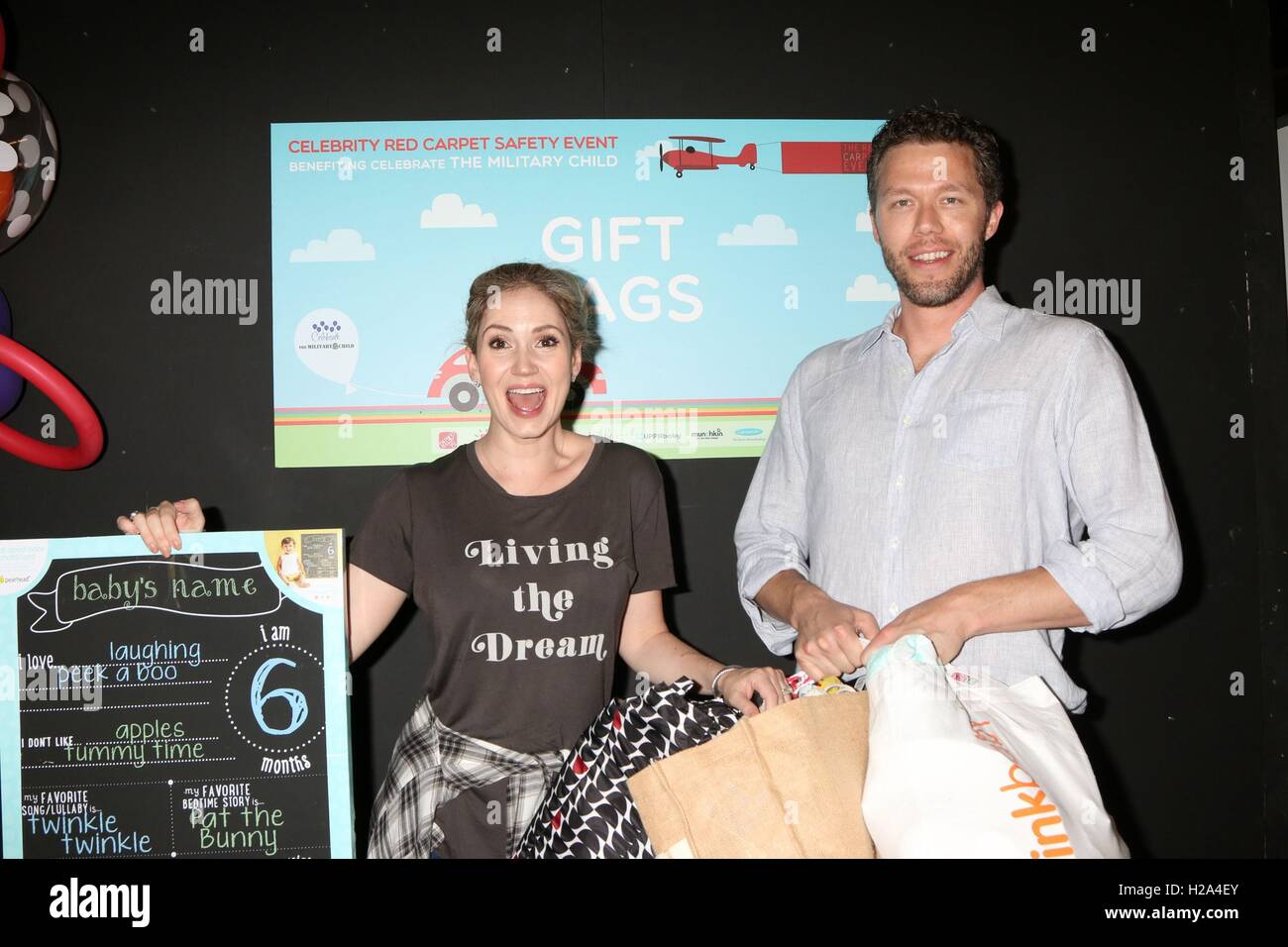 Los Angeles, CA, USA. 24th Sep, 2016. Ashley Jones, Joel Henricks in ...