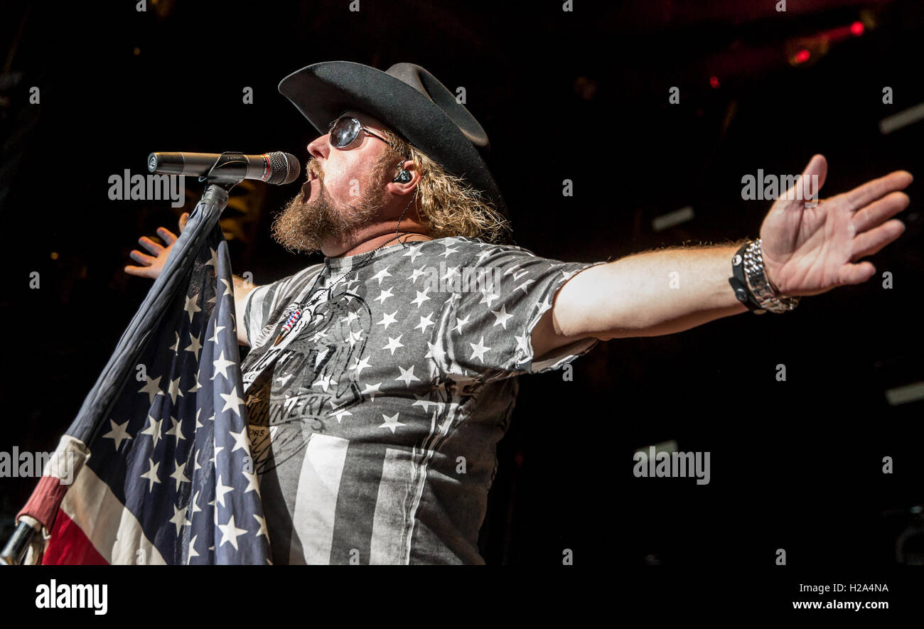 Clarkston, Michigan, USA. 24th Sep, 2016. COLT FORD performing on ...