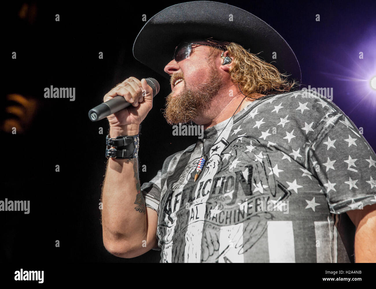 Clarkston, Michigan, USA. 24th Sep, 2016. COLT FORD performing on ...