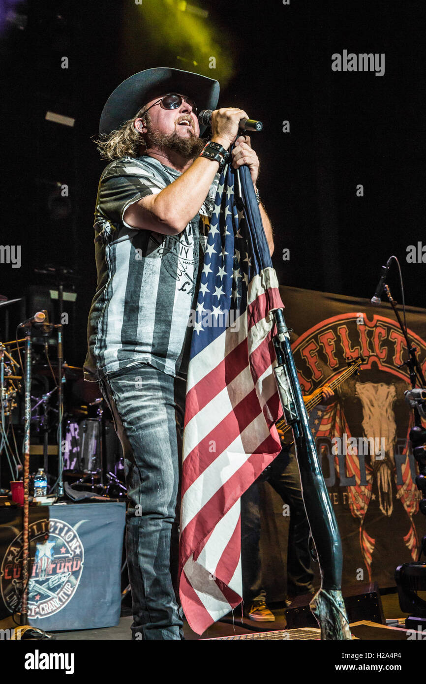Clarkston, Michigan, USA. 24th Sep, 2016. COLT FORD performing on ...