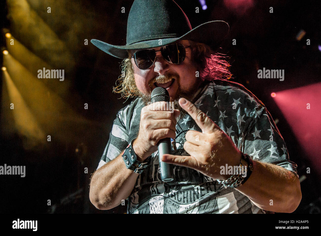 Clarkston, Michigan, USA. 24th Sep, 2016. COLT FORD performing on ...
