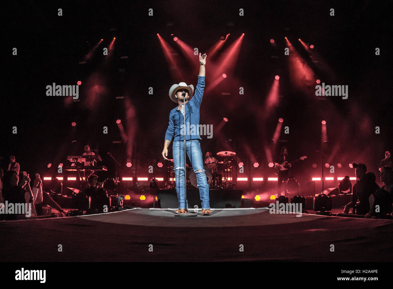 Clarkston, Michigan, USA. 24th Sep, 2016. JUSTIN MOORE performing on ...
