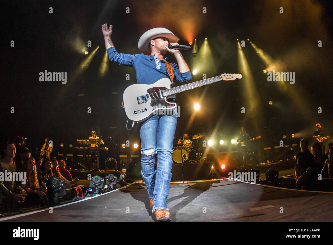 Clarkston, Michigan, USA. 24th Sep, 2016. JUSTIN MOORE performing on ...