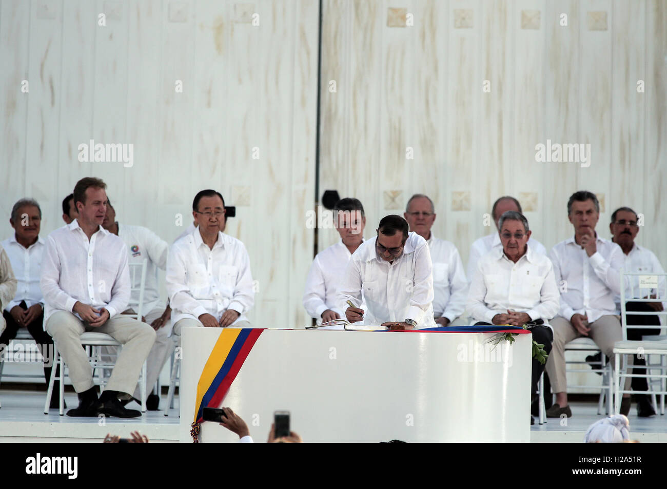 Cartagena, Colombia. 26th Sep, 2016. Commander in Chief of the ...