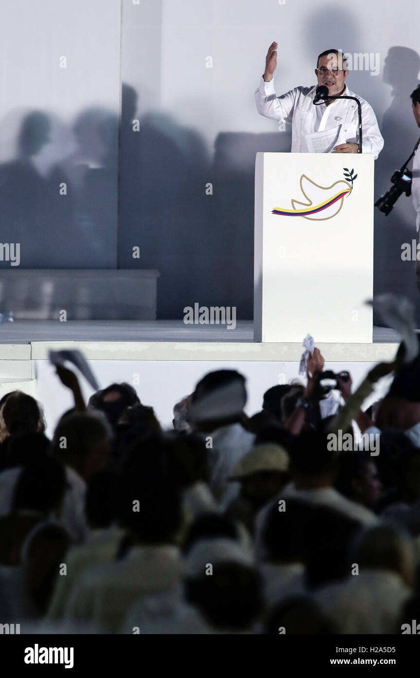 Cartagena, Colombia. 26th Sep, 2016. Commander in Chief of the ...