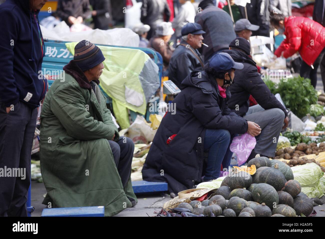 Heihe, Heihe, China. 25th Sep, 2016. Heihe, CHINA-September 25 2016 ...