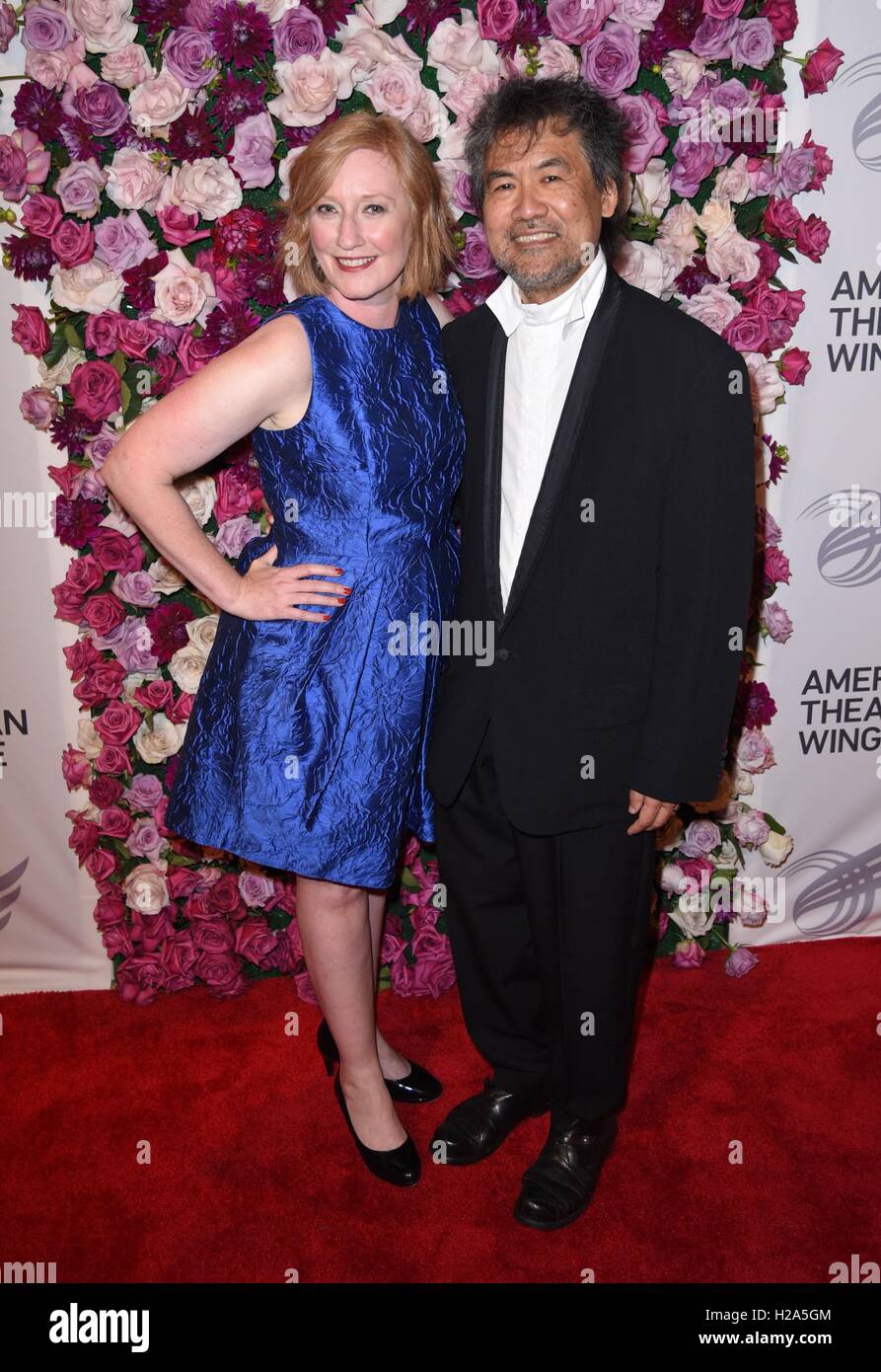 New York, NY, USA. 26th Sep, 2016. Heather Hitchens, David Henry Hwang ...