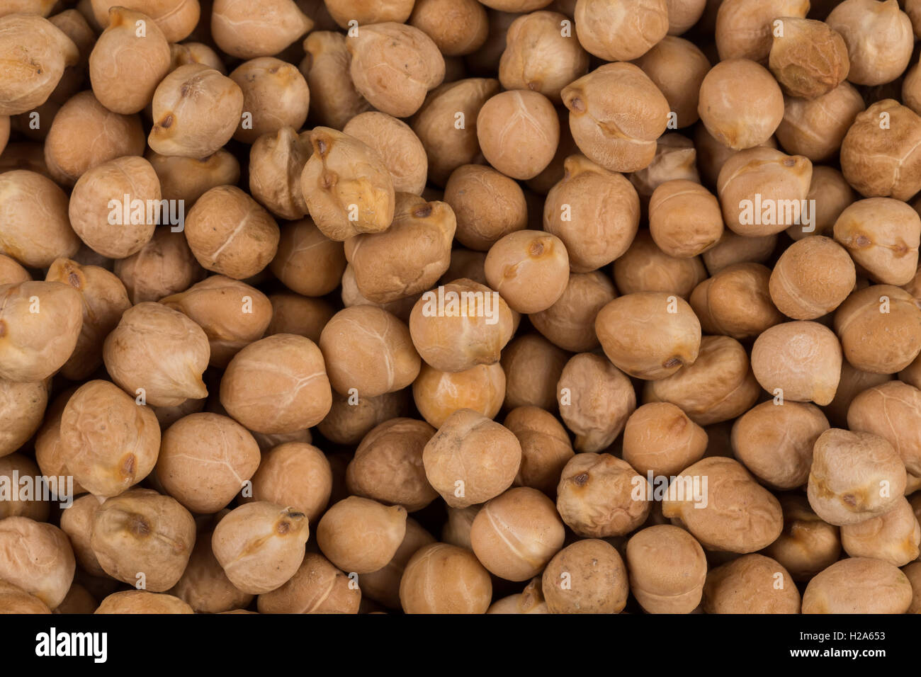 Chick-pea beans for background. Close up shot Stock Photo - Alamy