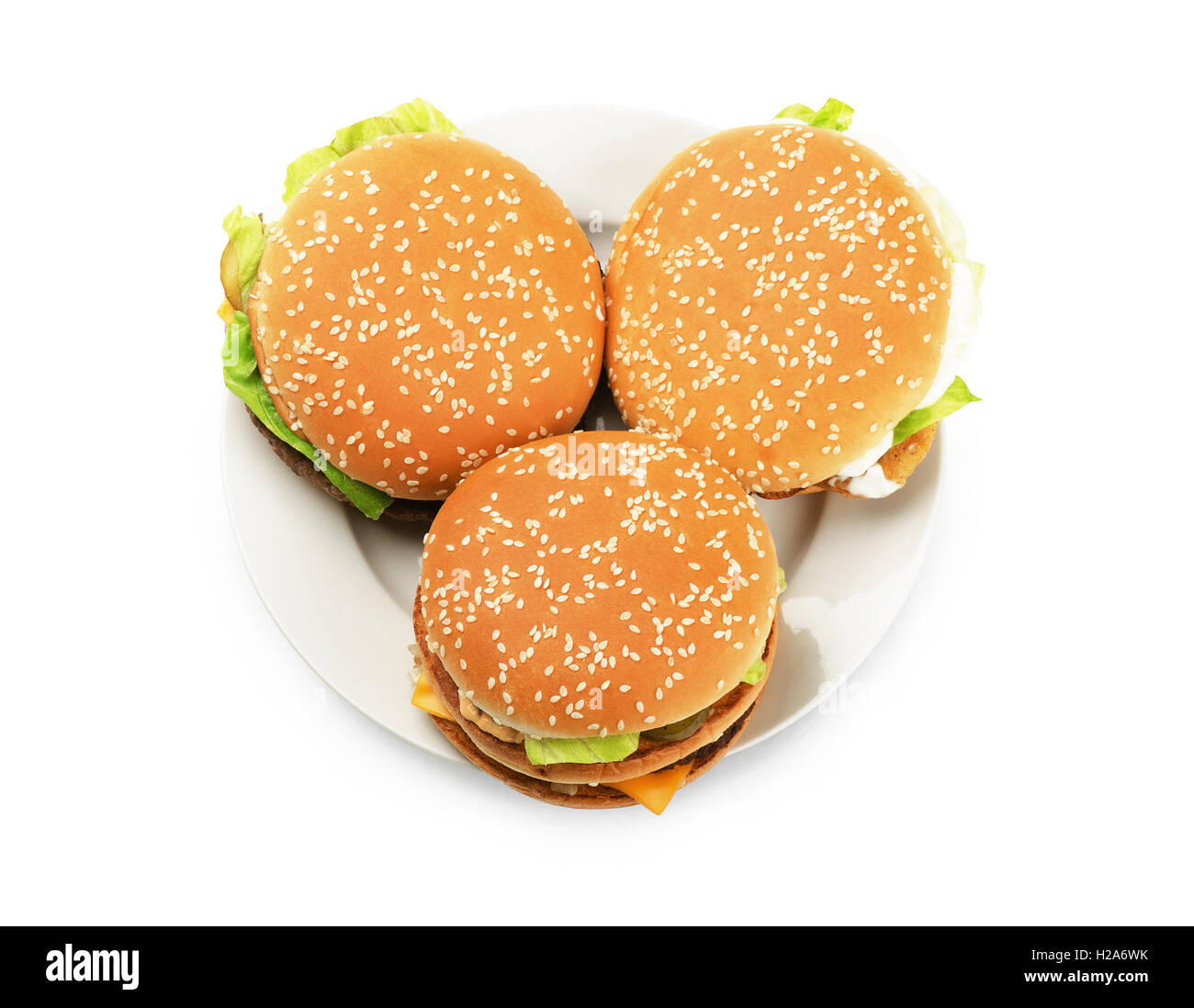 Burgers onion Cut Out Stock Images & Pictures - Alamy