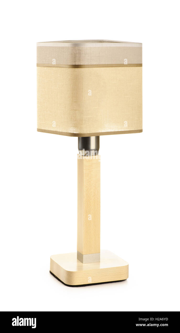 Retro table lamp color Cut Out Stock Images & Pictures - Alamy