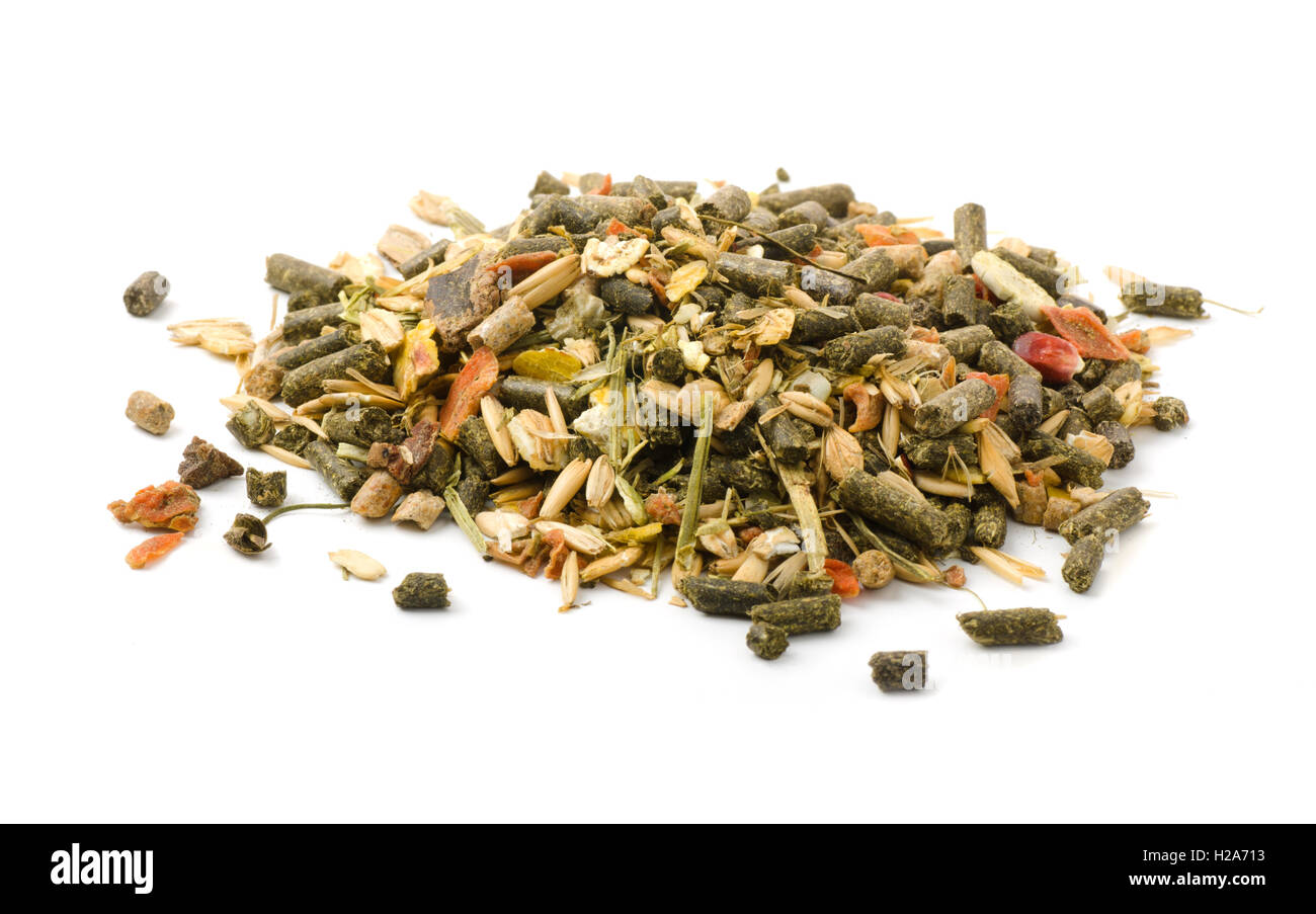 Rodents food isolated on a white background Stock Photo - Alamy