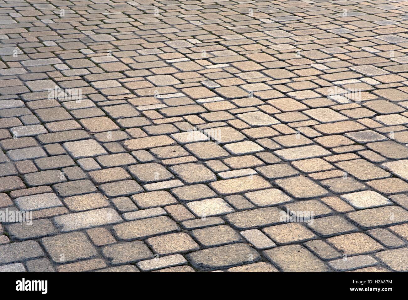 Stone Pavement Pattern Stock Photo - Alamy