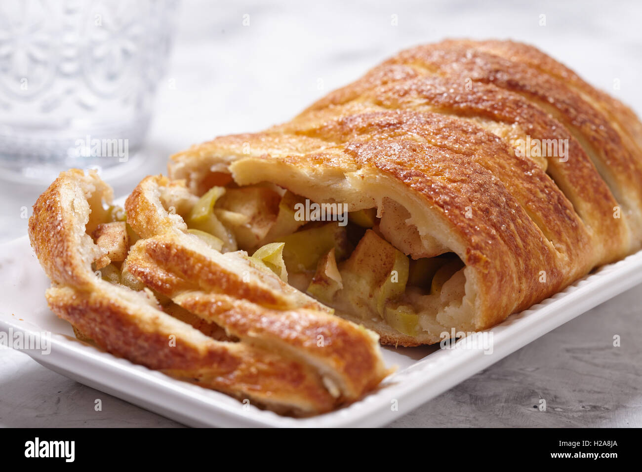 Pastry strudel table hi-res stock photography and images - Alamy