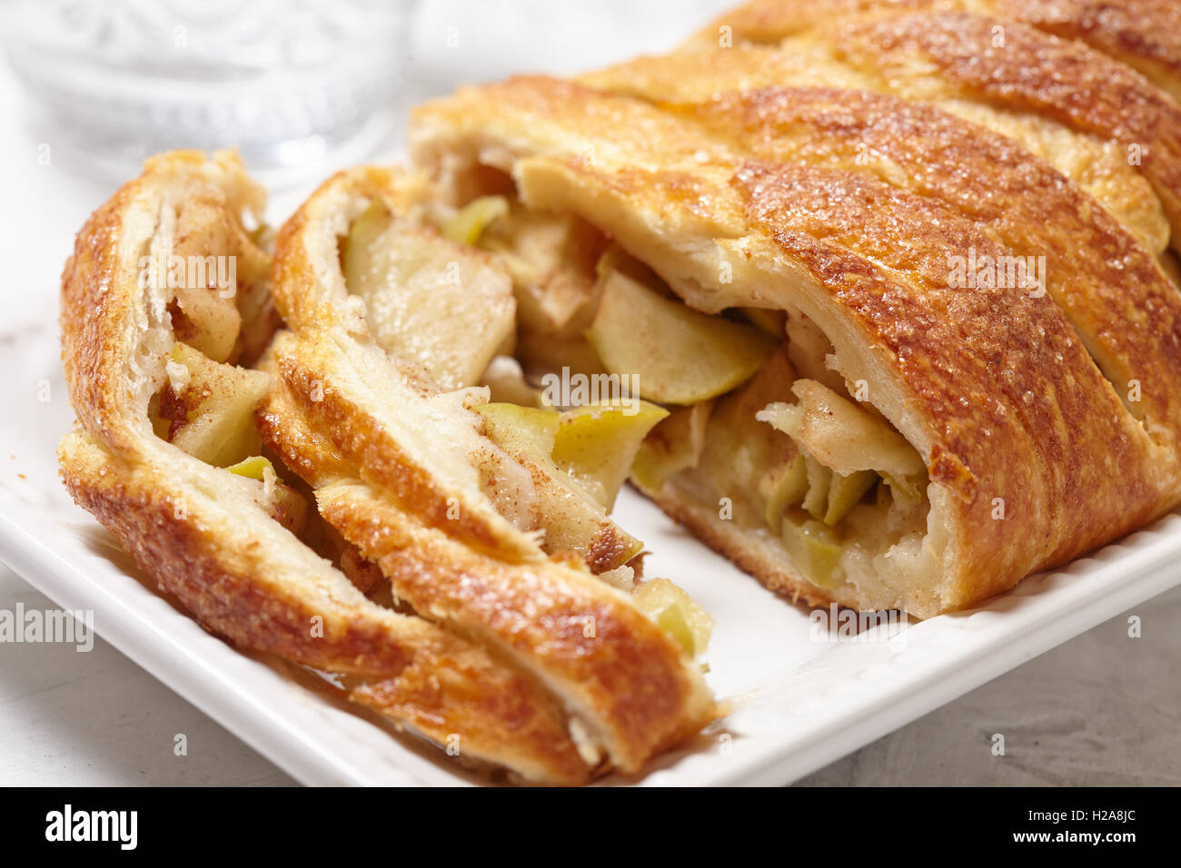 Pastry strudel table hi-res stock photography and images - Alamy