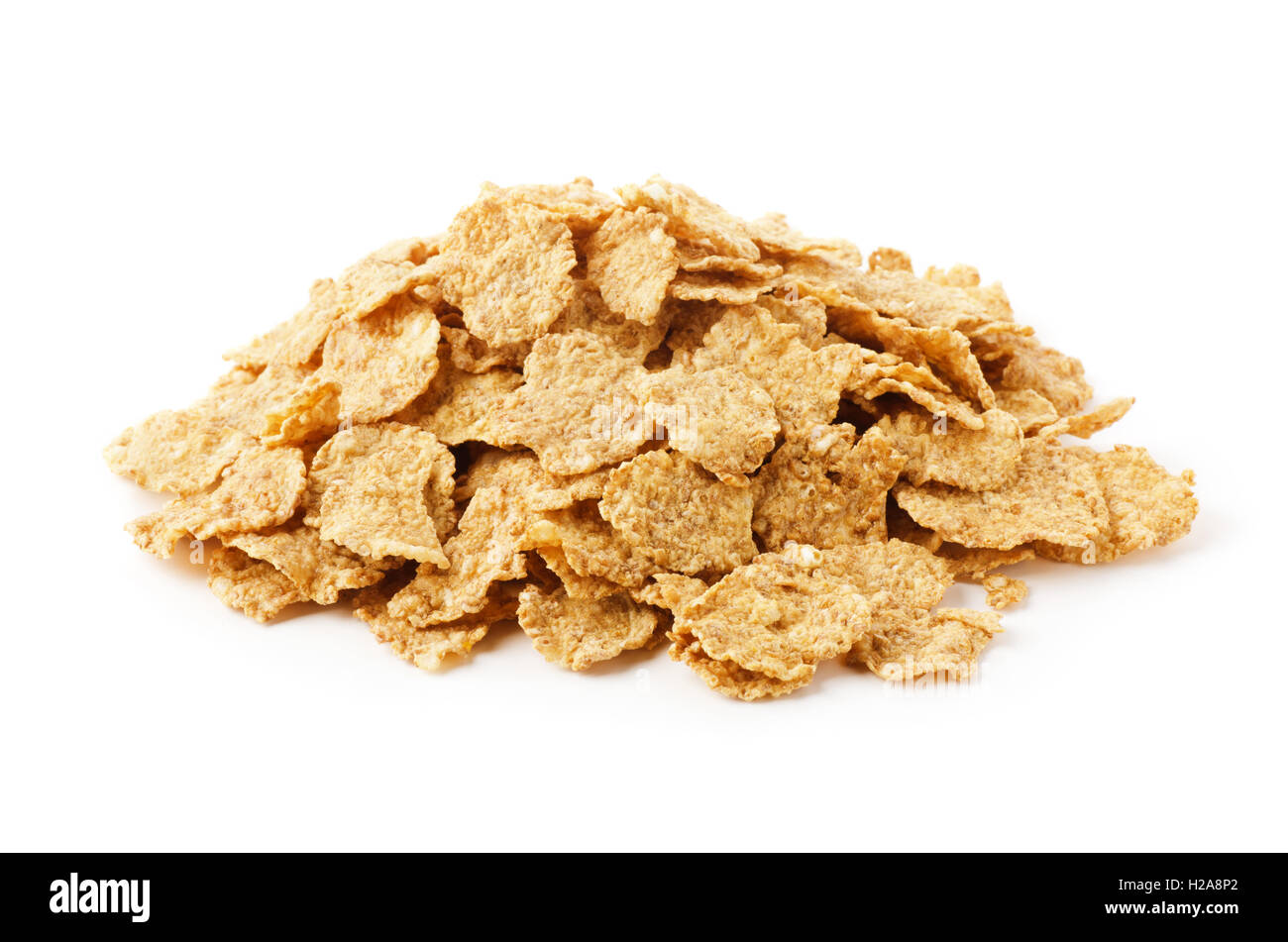 Cornflakes isolated on white background Stock Photo - Alamy