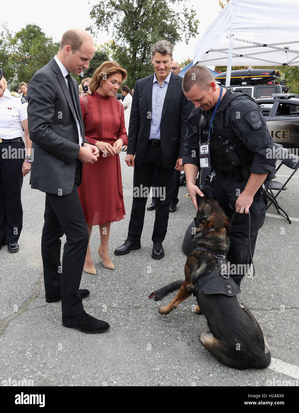 The Duke of Cambridge and Sophie Gregoire-Trudeau visit the Canadian ...