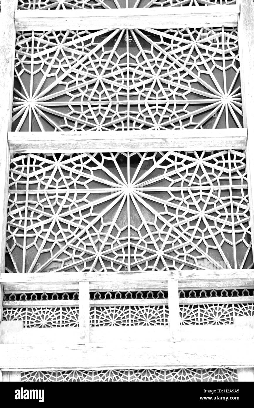blur in iran shiraz the old persian architecture window and glass in ...