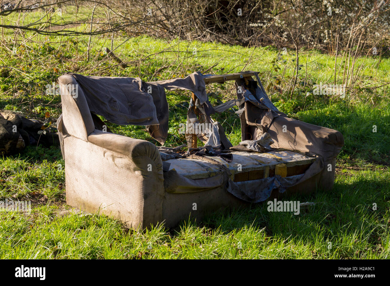 Sofa destroyed hi-res stock photography and images - Alamy