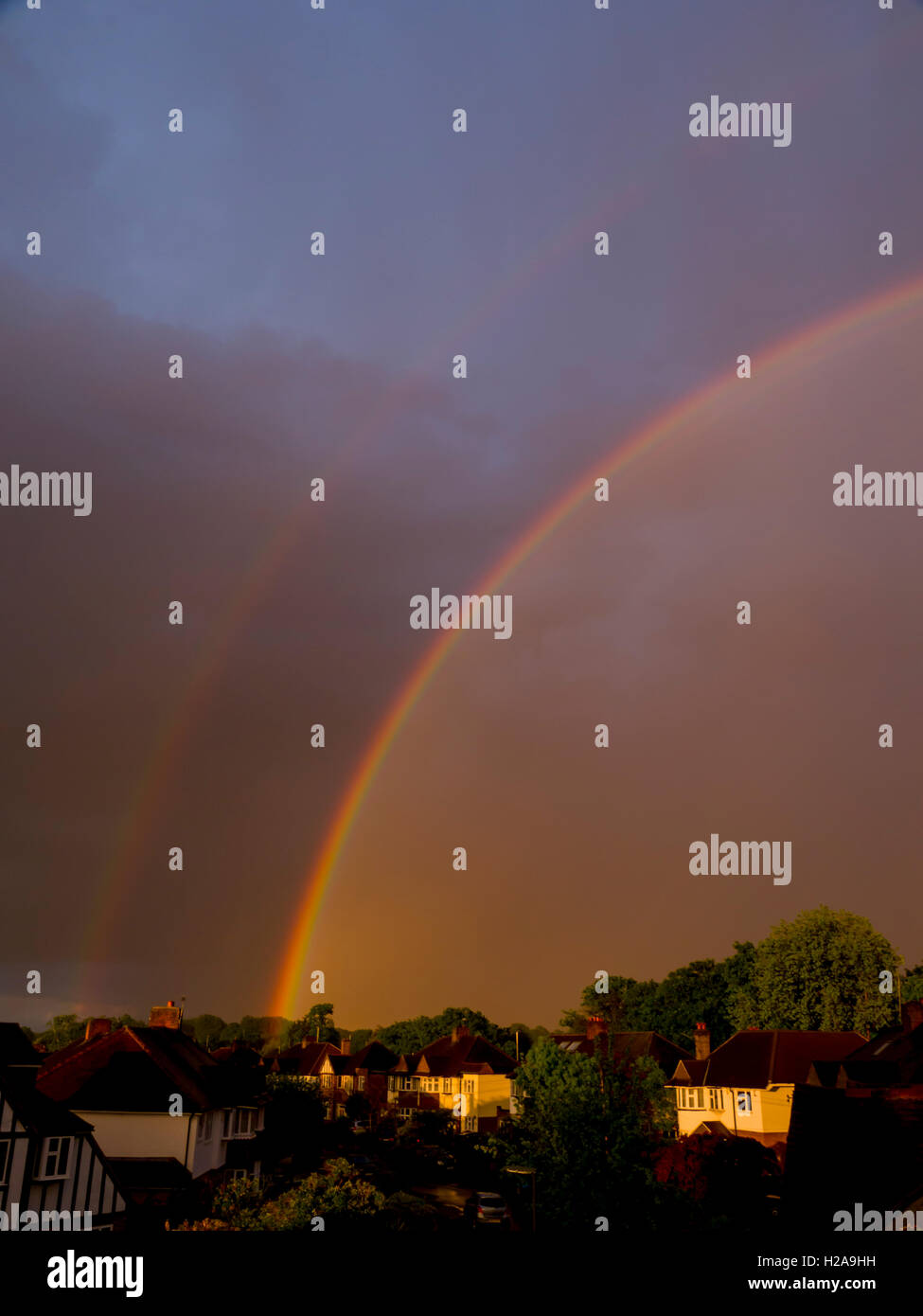 europe, UK, rainbow Stock Photo - Alamy
