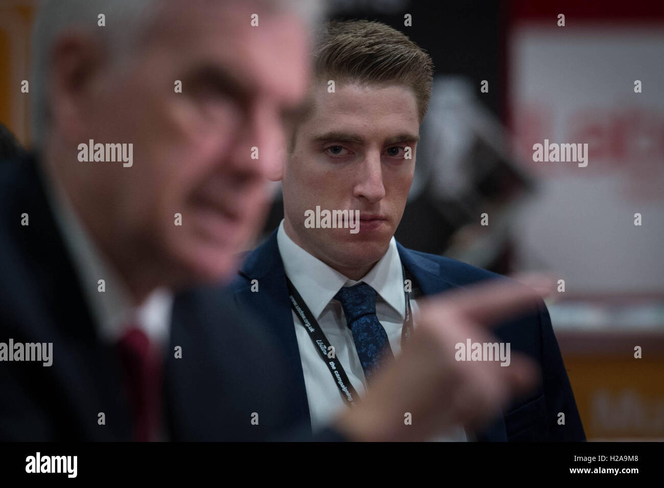 Shadow Chancellor John McDonnell is interviewed by the media and ...