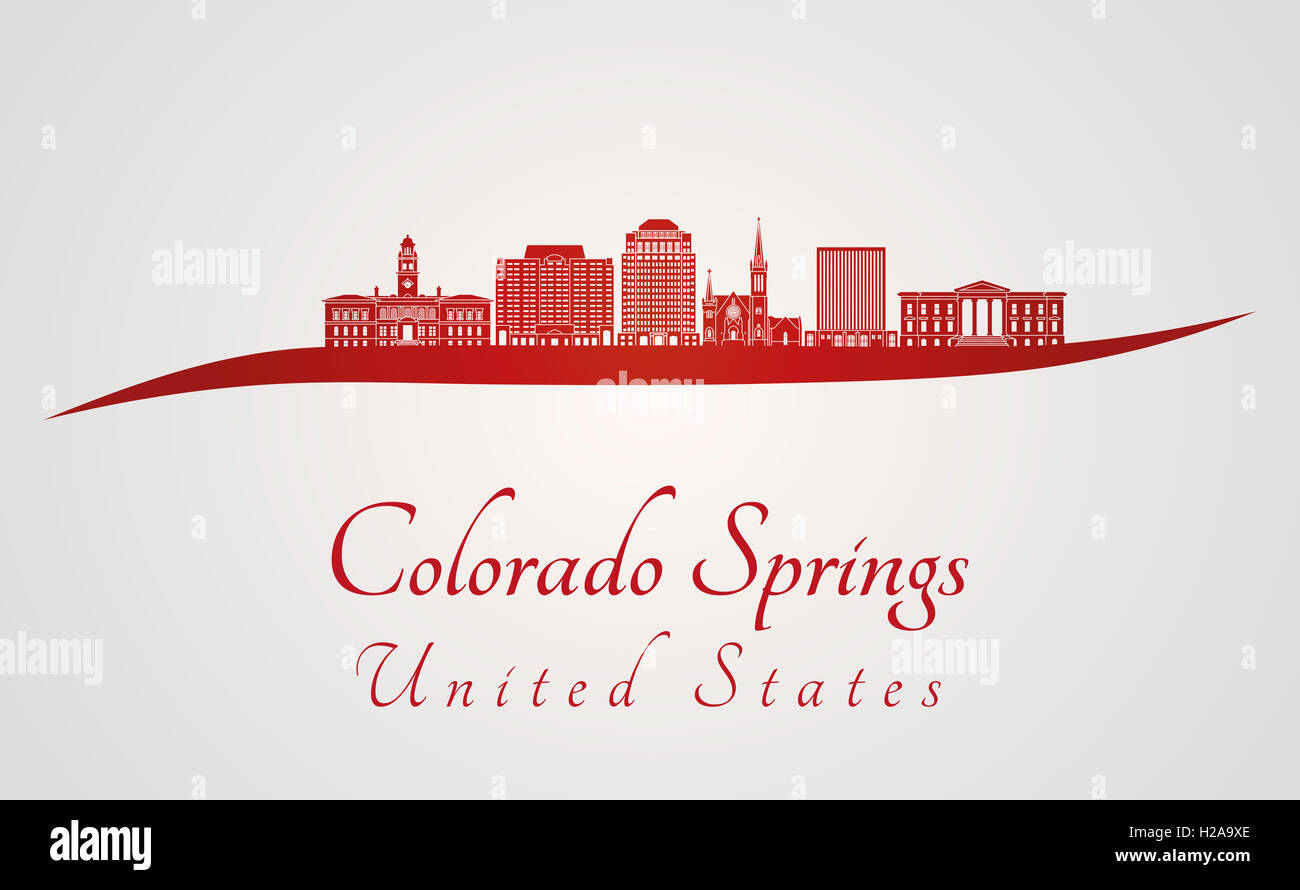 Colorado springs skyline hi-res stock photography and images - Alamy