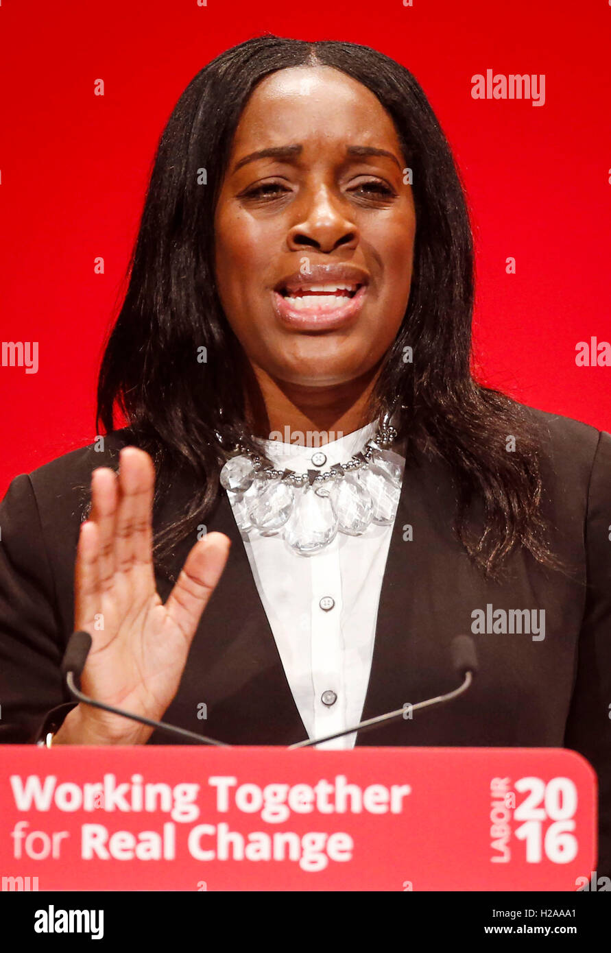 Shadow Secretary of State for International Development Kate Osamor ...