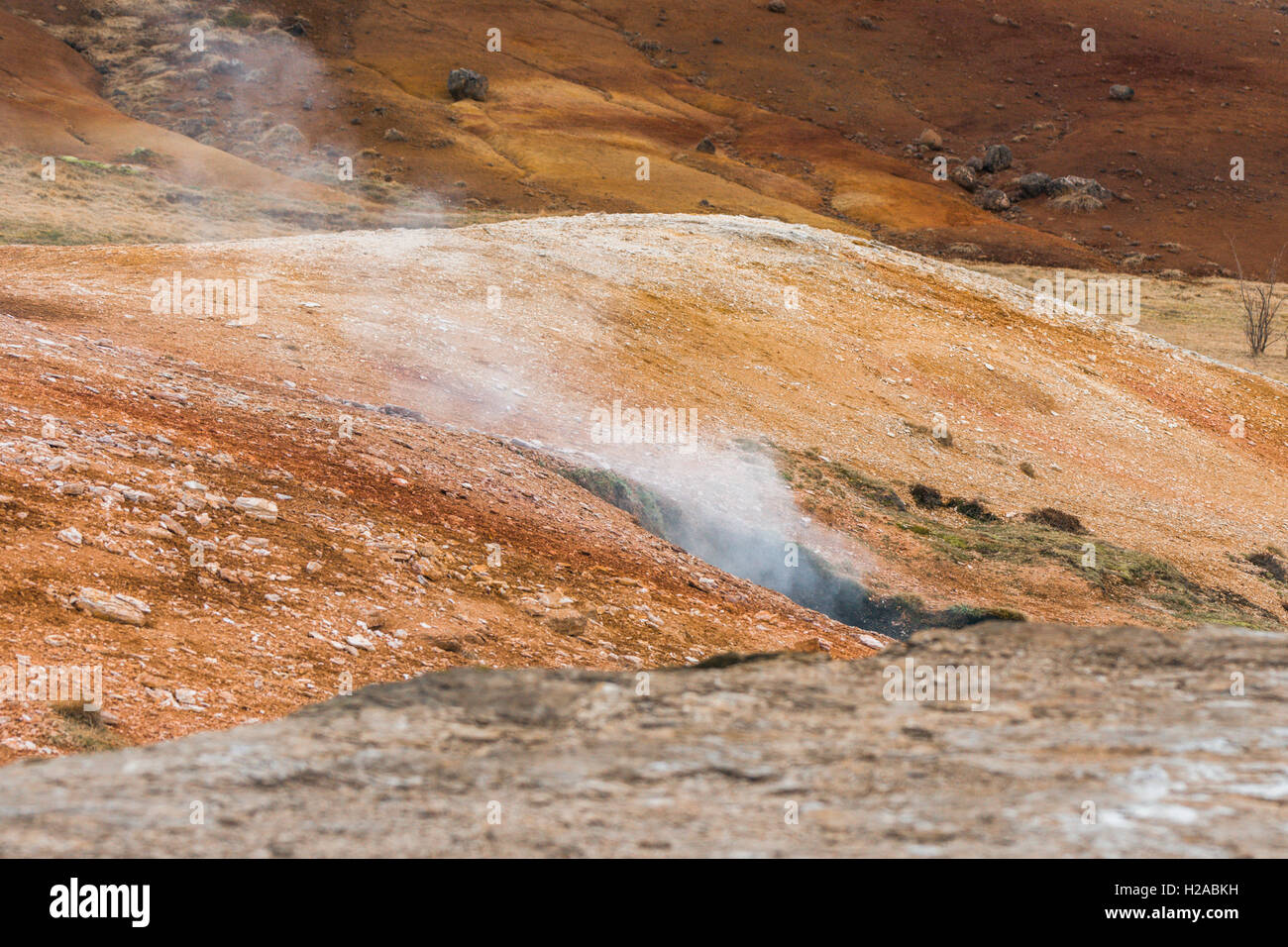 Steam rising volcanic lava in hi-res stock photography and images - Alamy