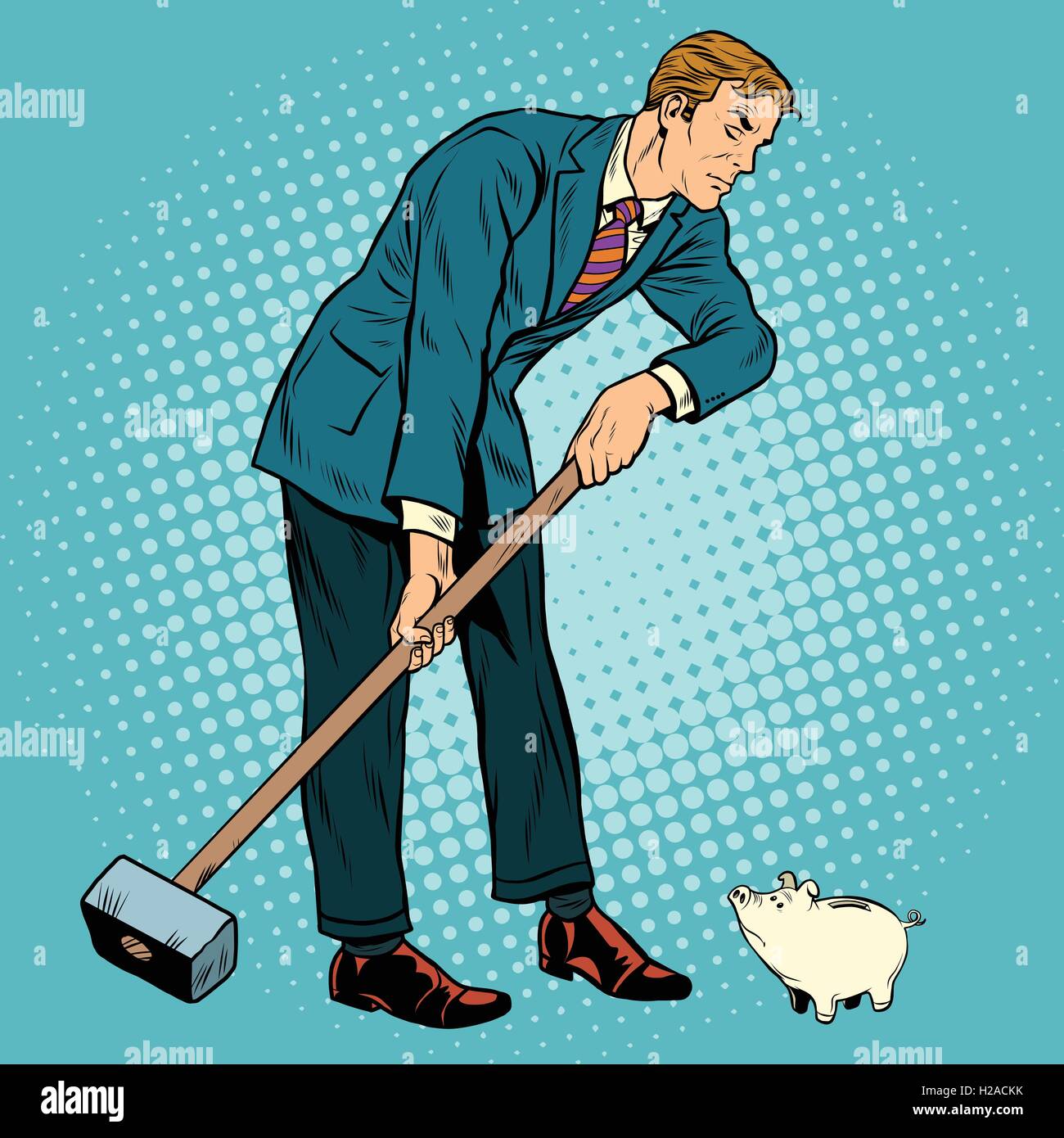 Small earnings Stock Vector Images - Alamy