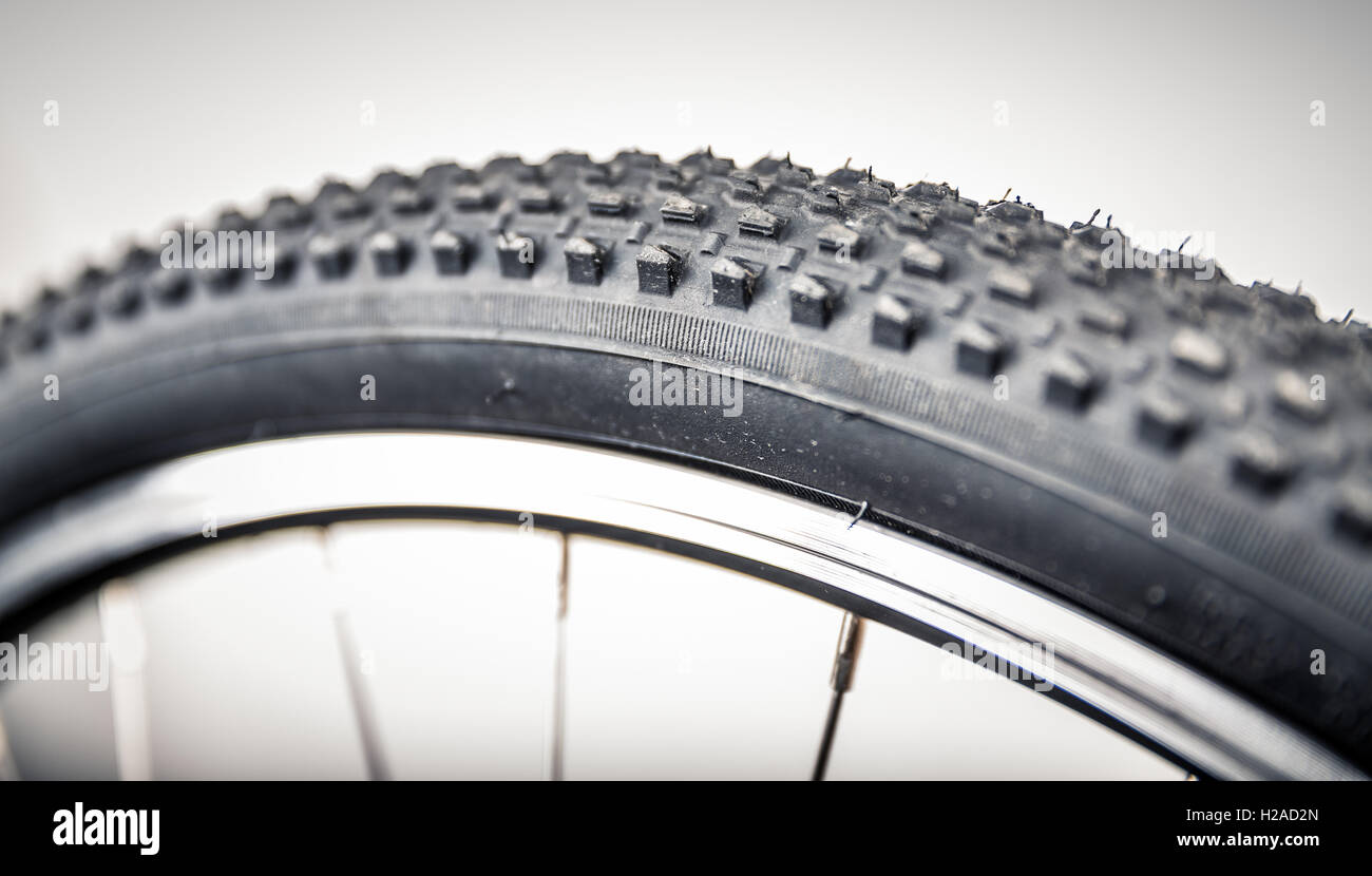 Bicycle wheel, close-up Stock Photo - Alamy