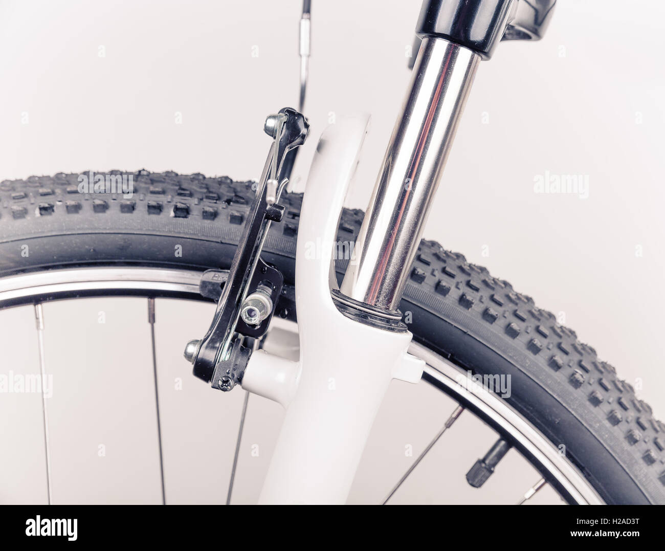 Bicycle wheel, close-up Stock Photo - Alamy