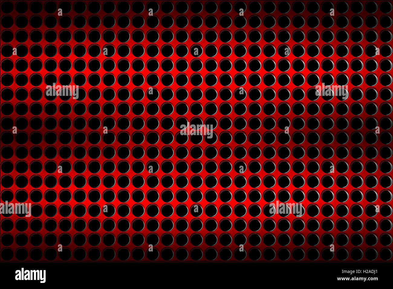 red chrome grille. metal background and texture. 3d illustration Stock ...