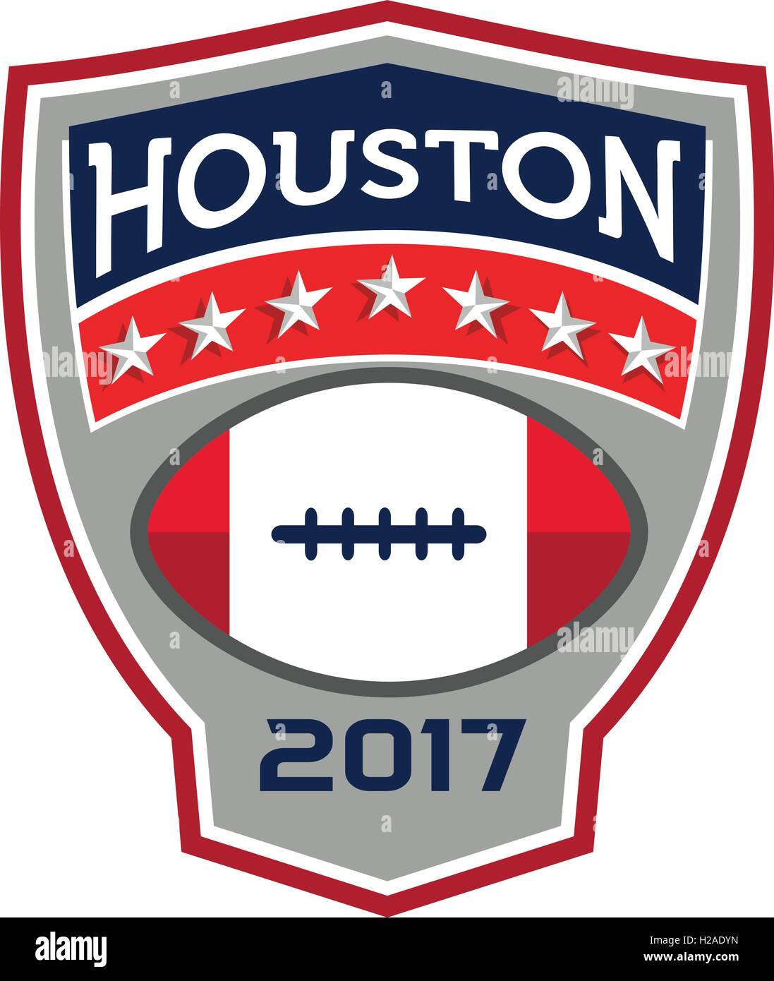 Football crest Stock Vector Images - Alamy