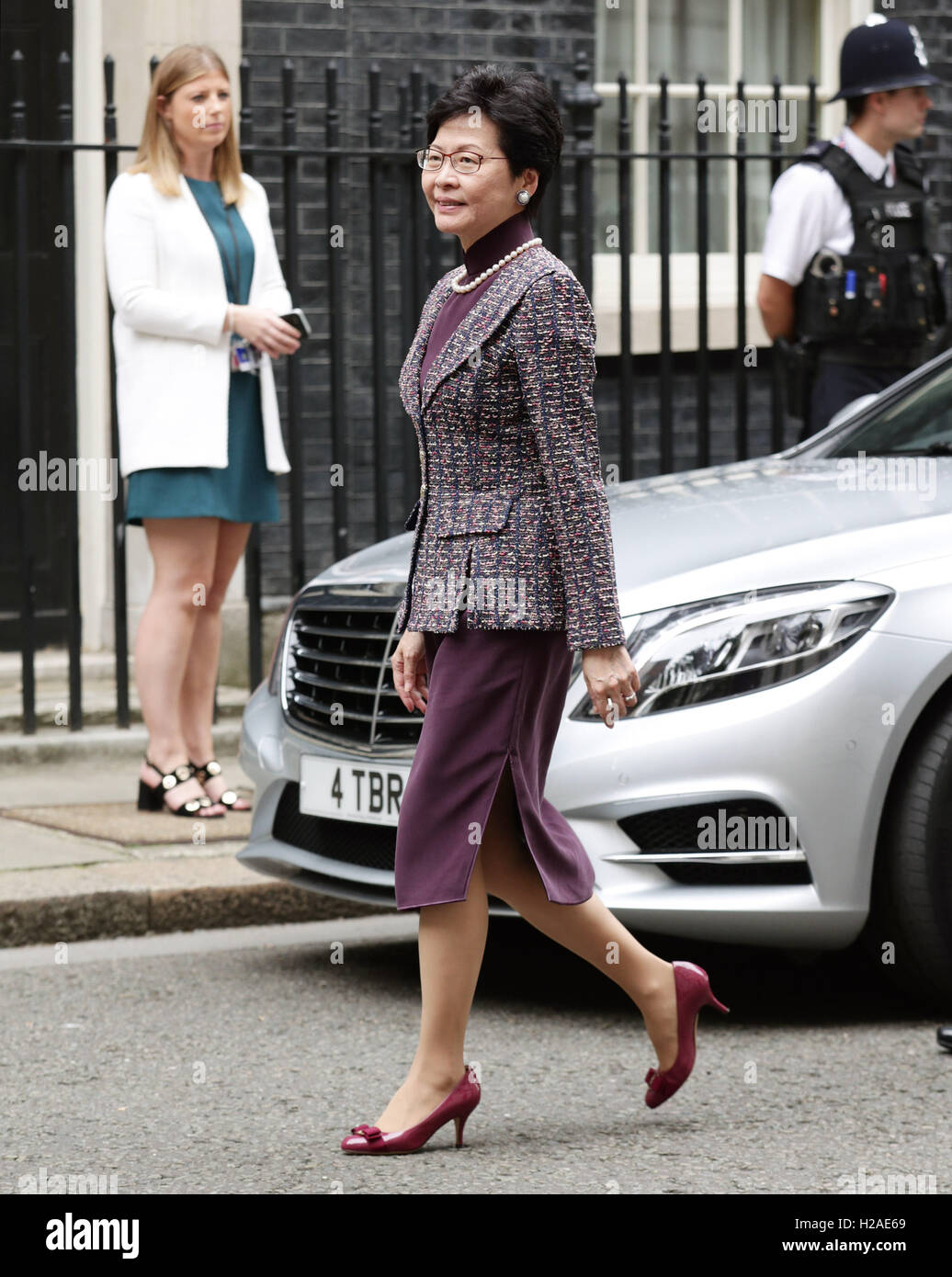 Carrie Lam, the Chief Secretary for Administration of Hong Kong ...